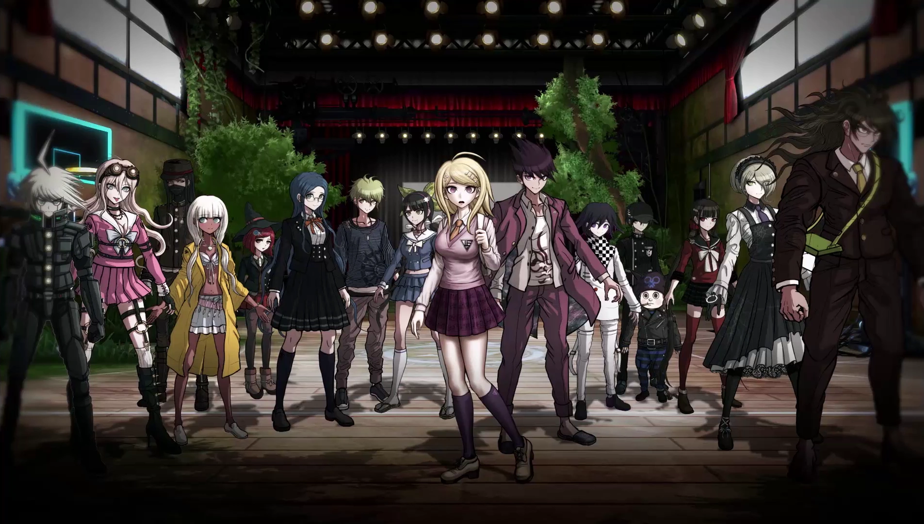 Image - Danganronpa V3 CG - Pre-Game Students in their talent outfits ...