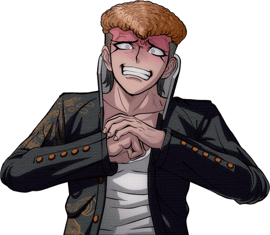Image Mondo Owada Oowada Halfbody Sprite 7png Danganronpa Wiki Fandom Powered By Wikia