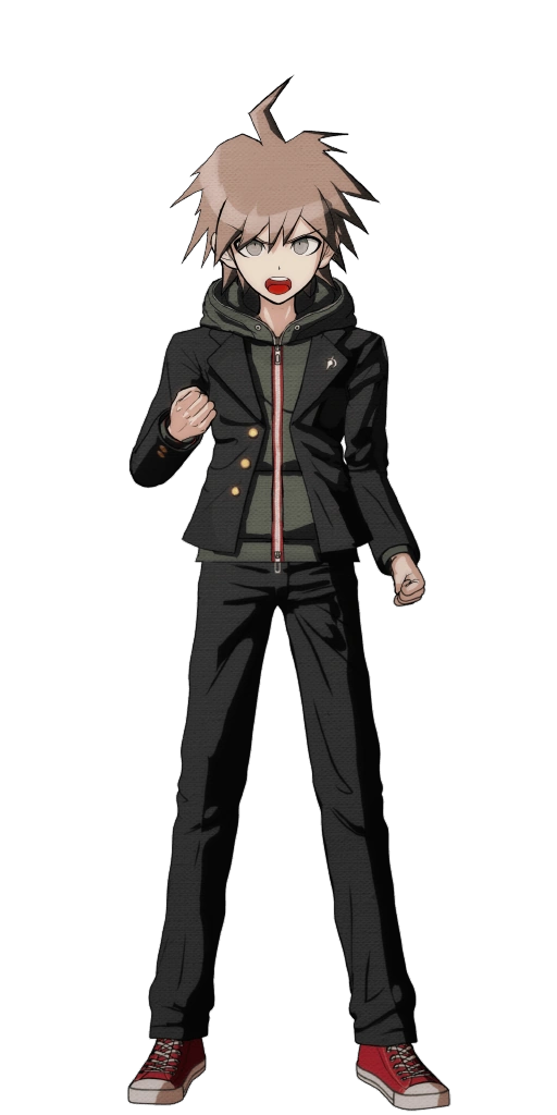 Image - Makoto Naegi Fullbody Sprite 07.png | Danganronpa Wiki | FANDOM ...