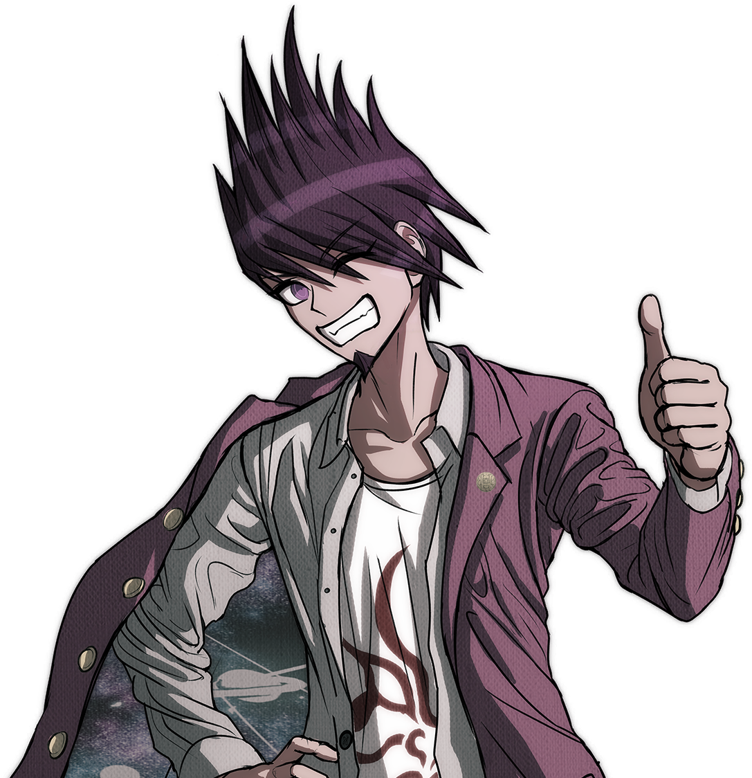 Obraz - Danganronpa V3 Bonus Mode Kaito Momota Sprite (19).png ...