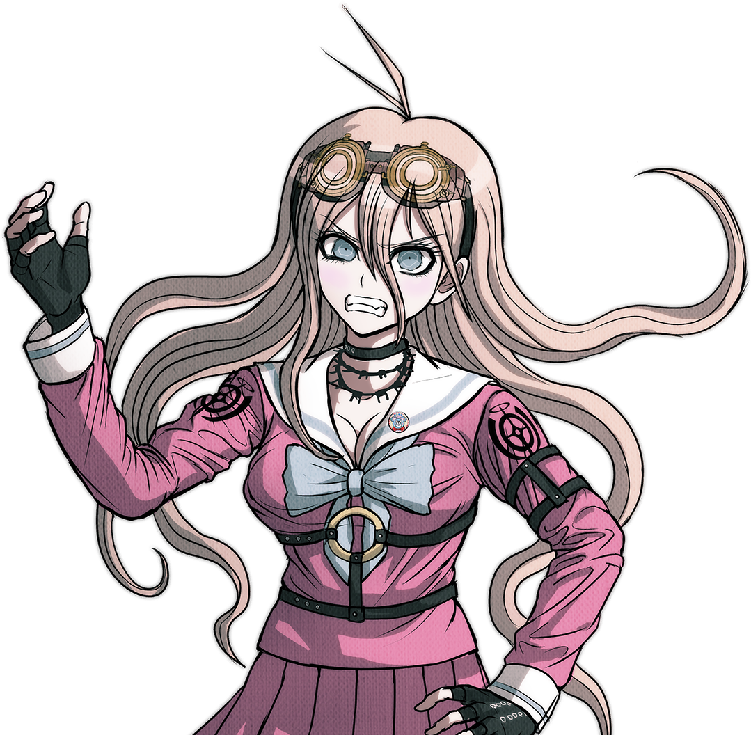 Image Danganronpa V3 Bonus Mode Miu Iruma Sprite Redrawn 2 Png