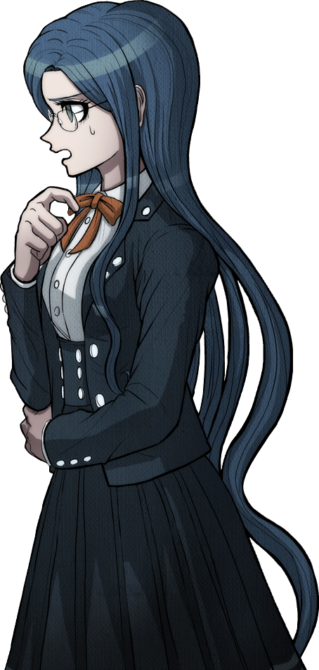 Изображение Danganronpa V3 Tsumugi Shirogane Halfbody Sprite Debate Scrum 4png