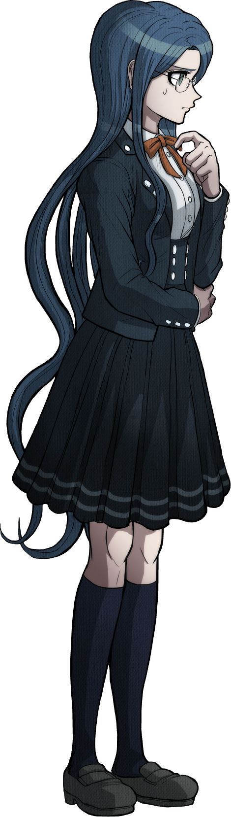 Image Danganronpa V3 Tsumugi Shirogane Fullbody Sprite Debate Scrum