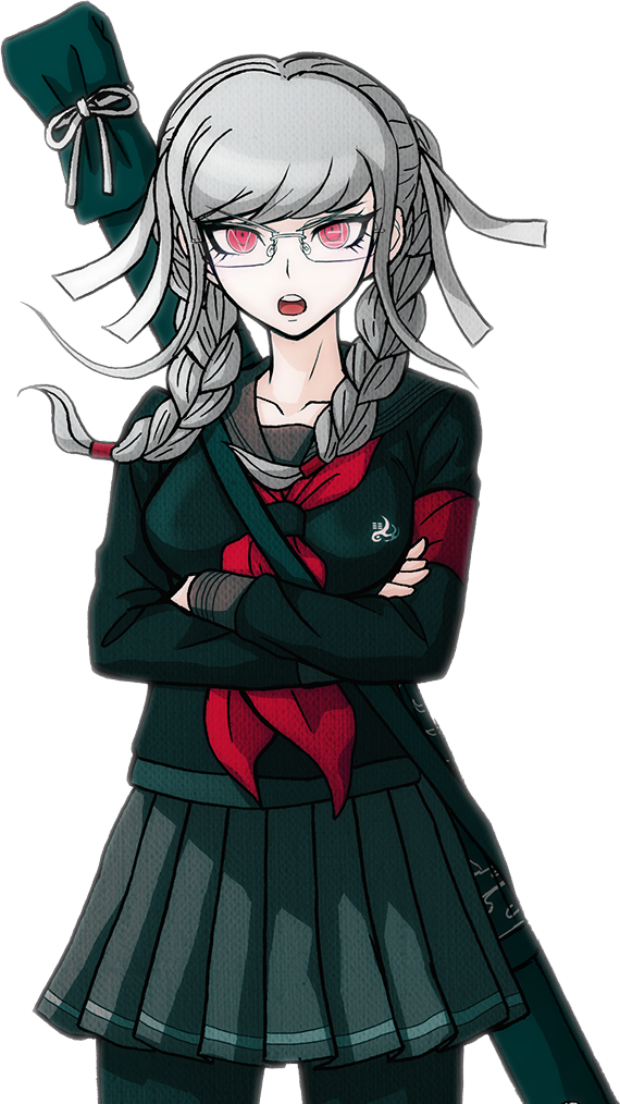 Obraz - Danganronpa V3 Tsumugi Shirogane Halfbody Sprite (Peko Pekoyama ...