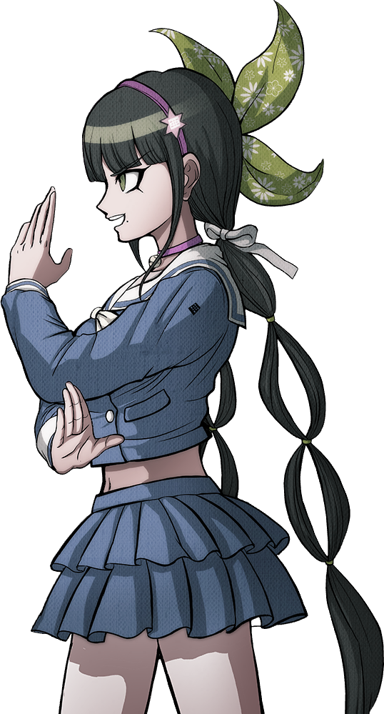 Image Danganronpa V3 Tenko Chabashira Halfbody Sprite Debate Scrum 4png Danganronpa