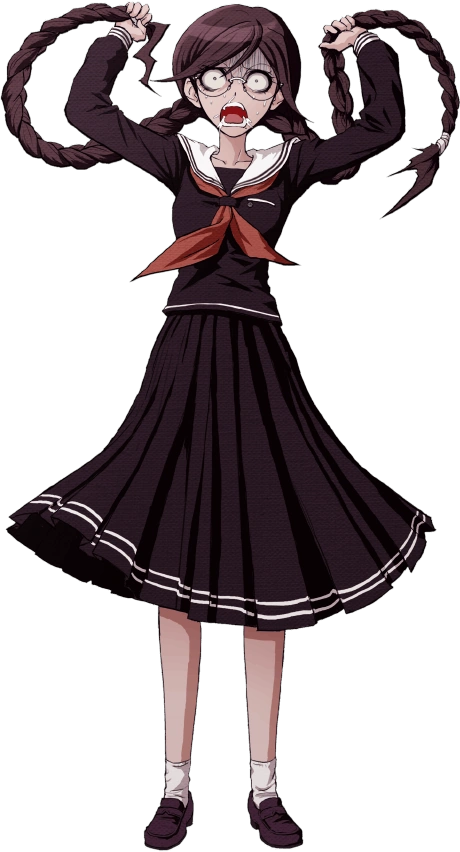 Image - Danganronpa 1 Toko Touko Fukawa Fullbody Sprite 08.png ...