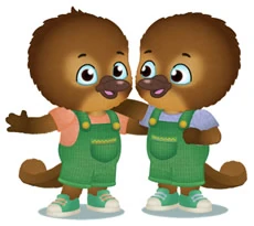 Leo and Teddy Platypus | Daniel Tiger's Neighborhood Wiki | Fandom