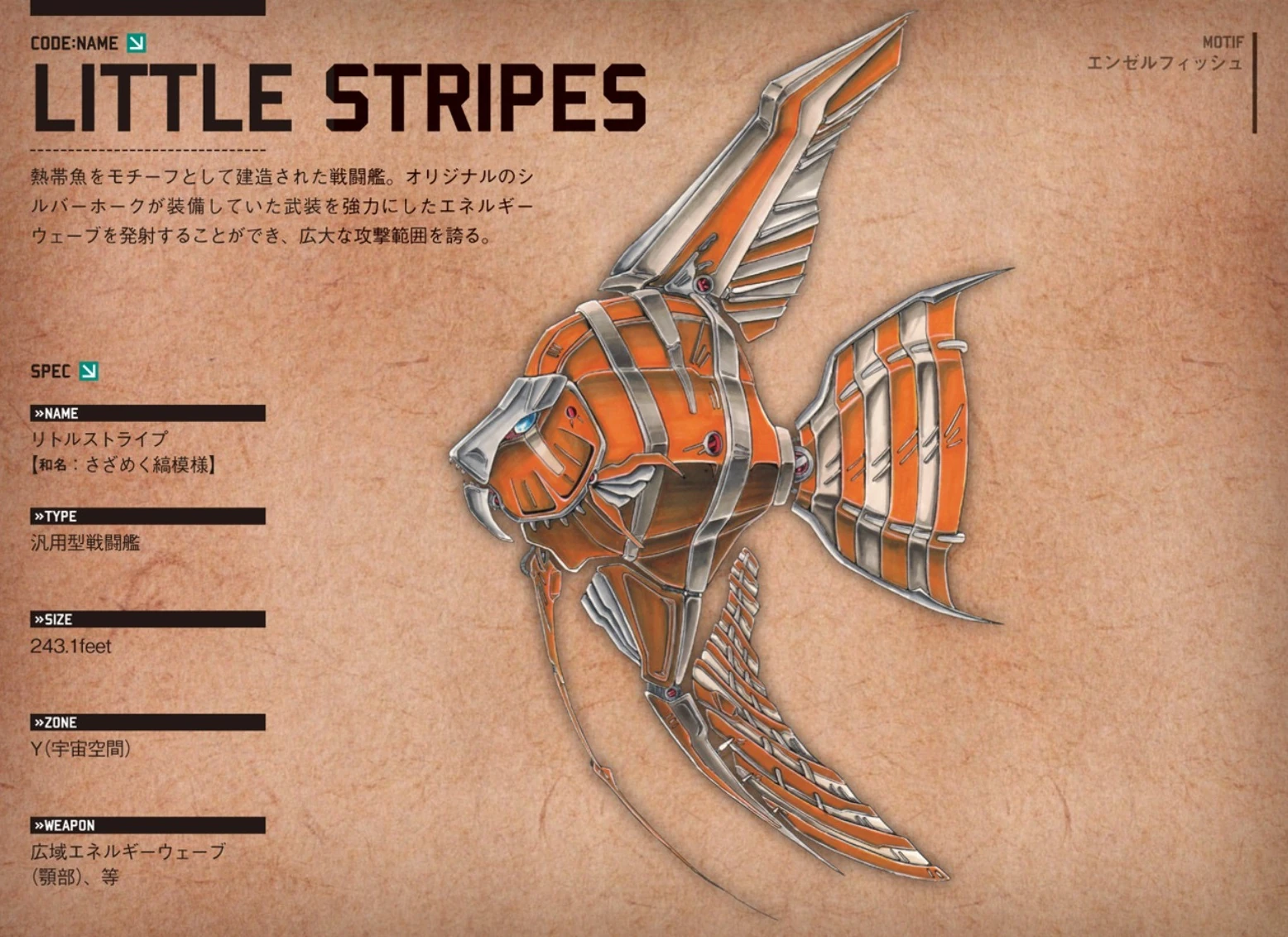 Little Stripes | Darius Wiki | Fandom