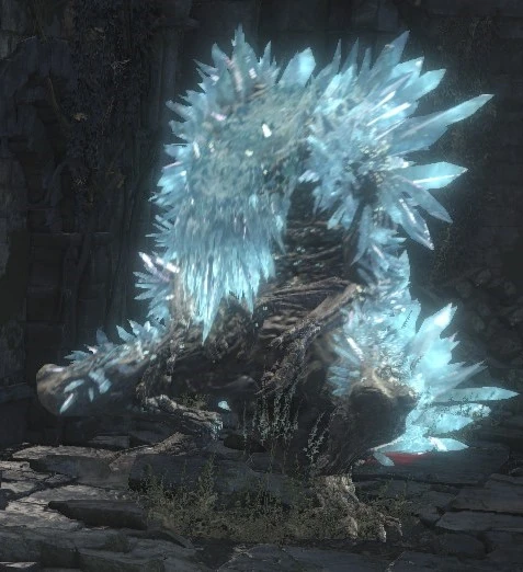 Lagarto de cristal voraz | Wiki Dark Souls | Fandom