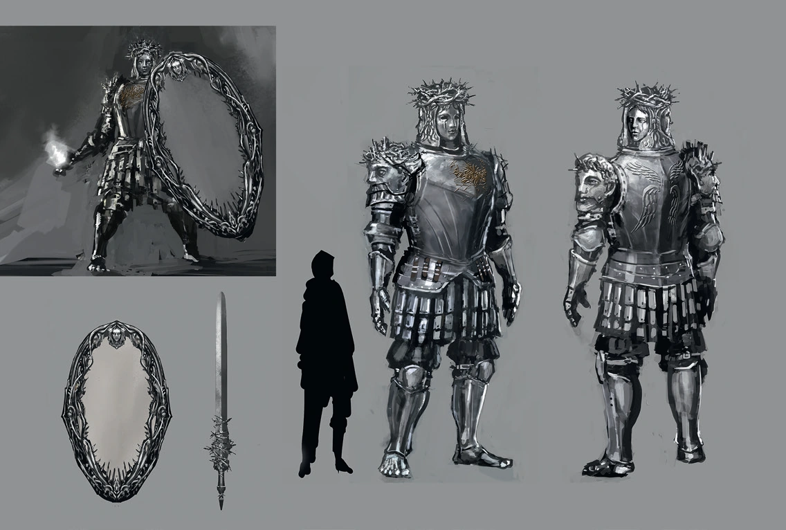 Imagen - Looking Glass Knight Concept.png | Wiki Dark Souls | FANDOM ...