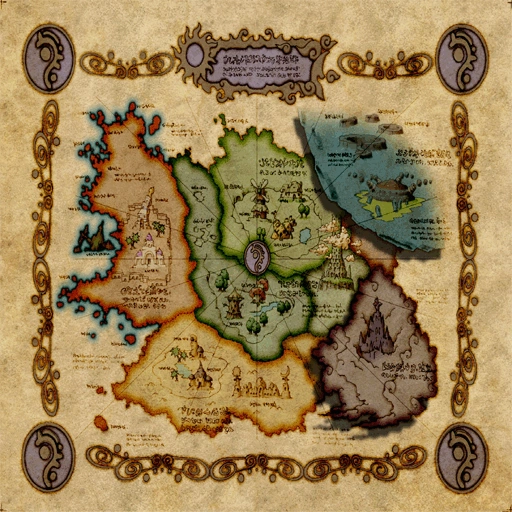World Map | Dark Cloud Wiki | Fandom