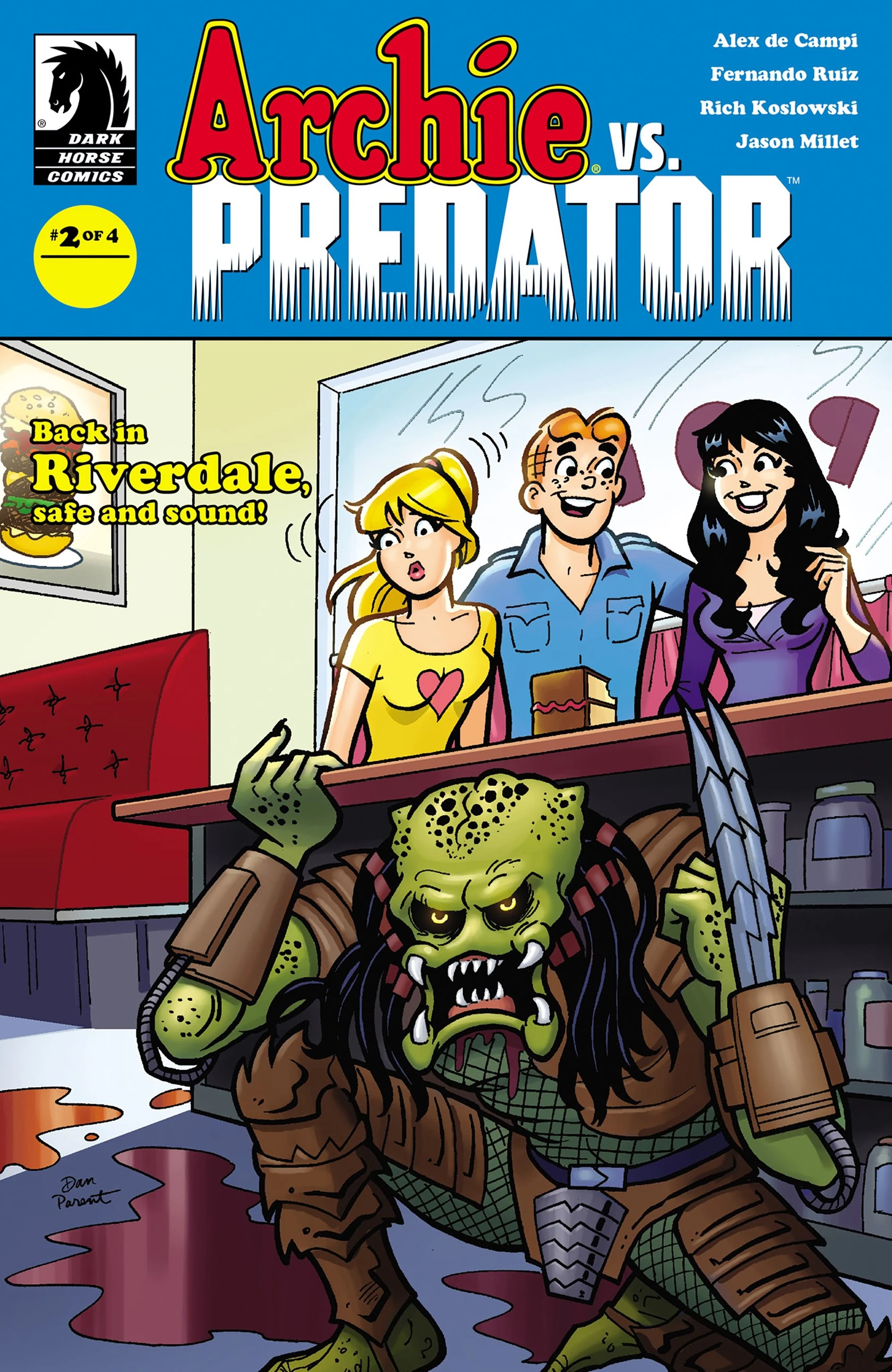 Archie vs. Predator Vol 1 2 | Dark Horse Database | FANDOM powered by Wikia