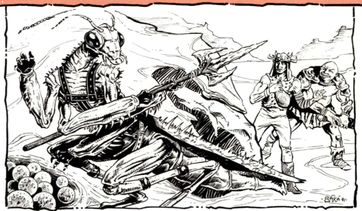 Thri-kreen | Dark Sun Wiki | Fandom