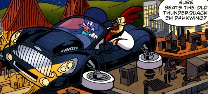 F.O.W.L. flying car | Darkwing Duck Wiki | Fandom