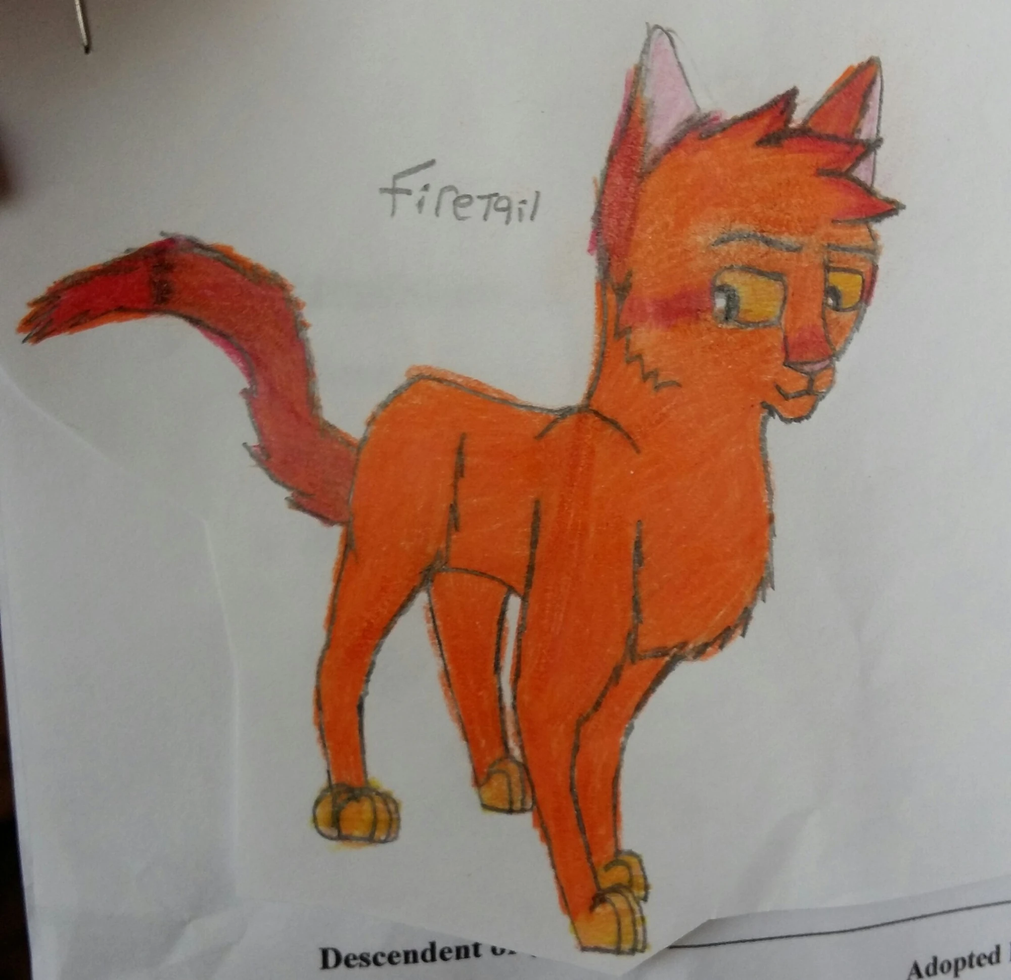Firetail | Dawnmistfanfiction Wiki | Fandom