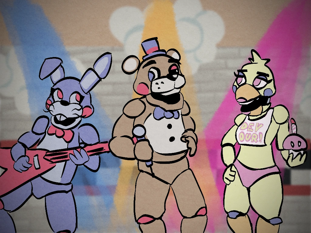 Minor Animatronic characters | Dayshift at Freddy's Wikia | Fandom