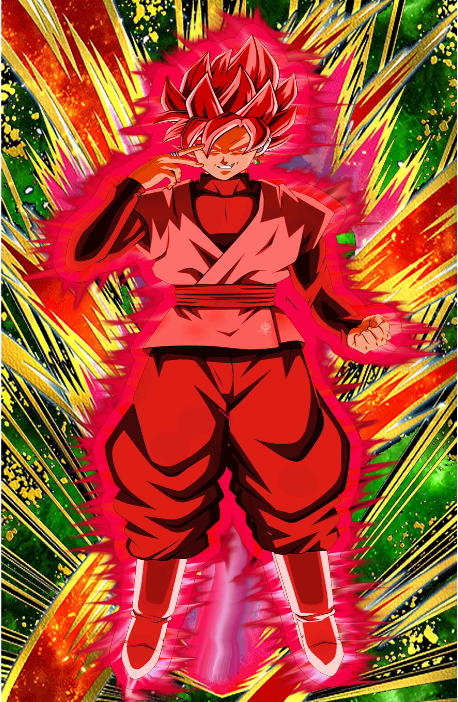 Technique of a Deity Super Saiyan Goku Black (Super Kaioken) | DB ...