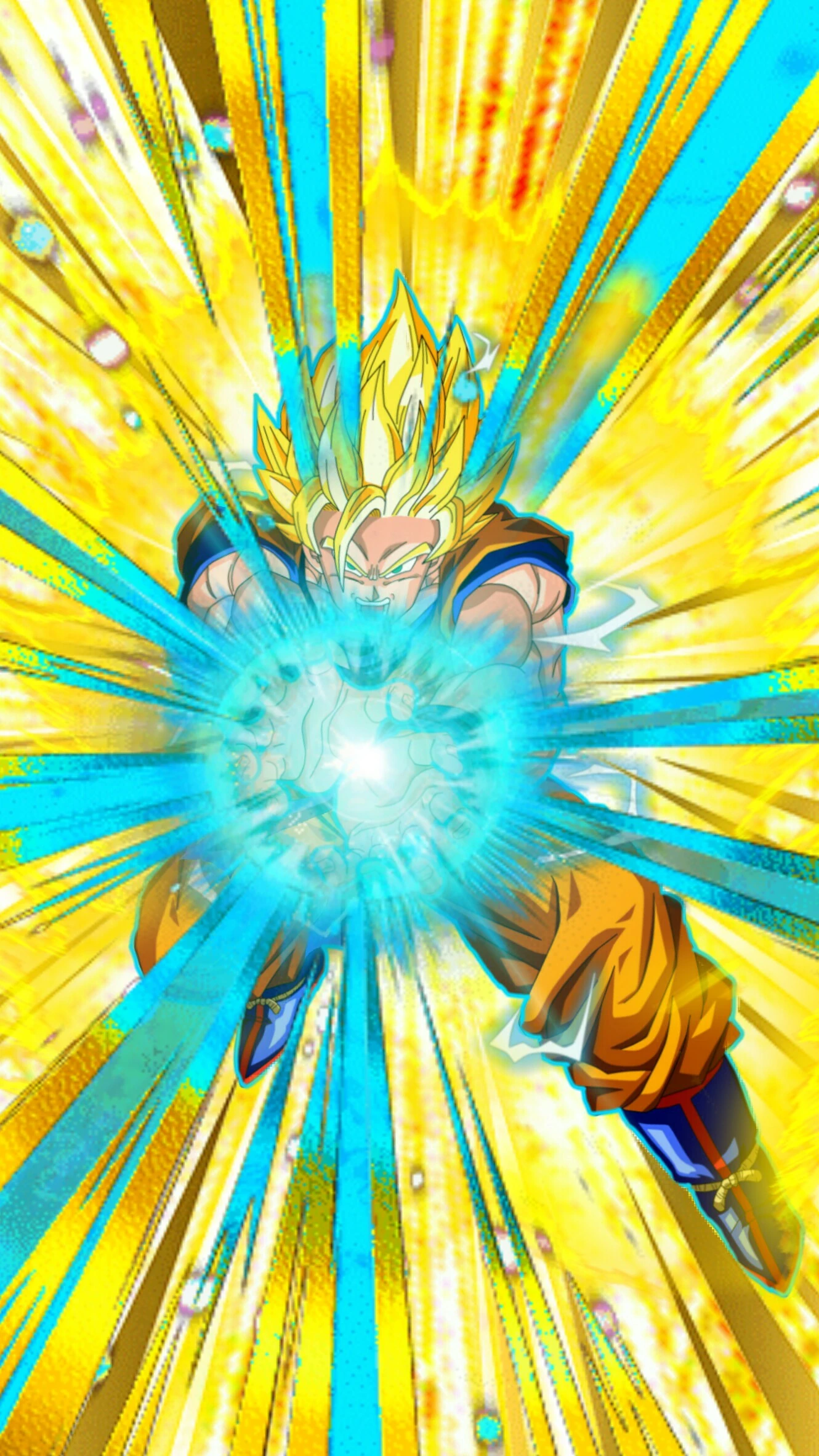 Explosion Fury Super Saiyan 2 Goku | DB-Dokfanbattle Wiki | FANDOM ...