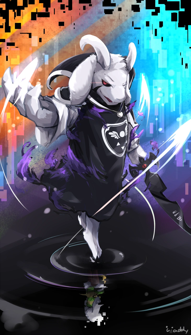 Power of All Monster Souls Asriel Dreemurr (God of HyperDeath) | DB ...