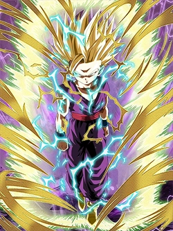 Explosive Power Unleashed Super Saiyan Gohan (Youth) | DB-Dokfanbattle ...