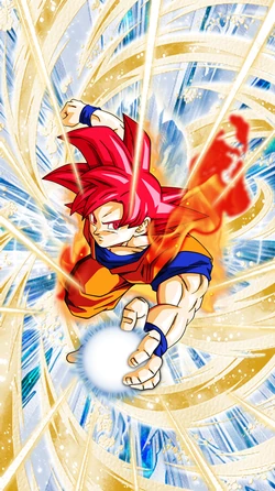 Countdown to Godhood Super Saiyan God Goku | DB-Dokfanbattle Wiki | Fandom