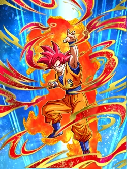 Adaption to Godly Power Super Saiyan God Goku | DB-Dokfanbattle Wiki ...