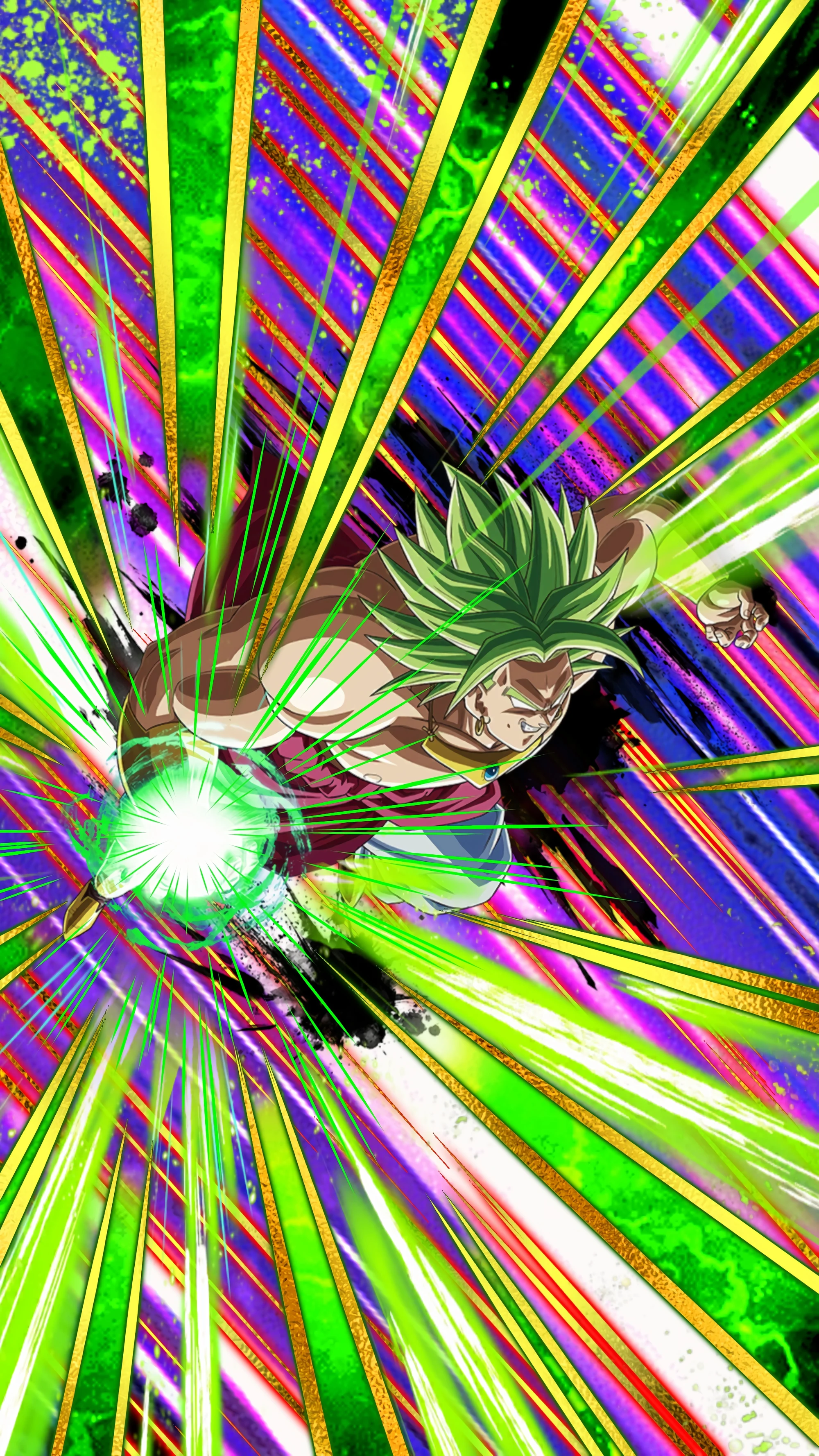 Mighty Legendary Attack Legendary Super Saiyan Broly | DB-Dokfanbattle ...