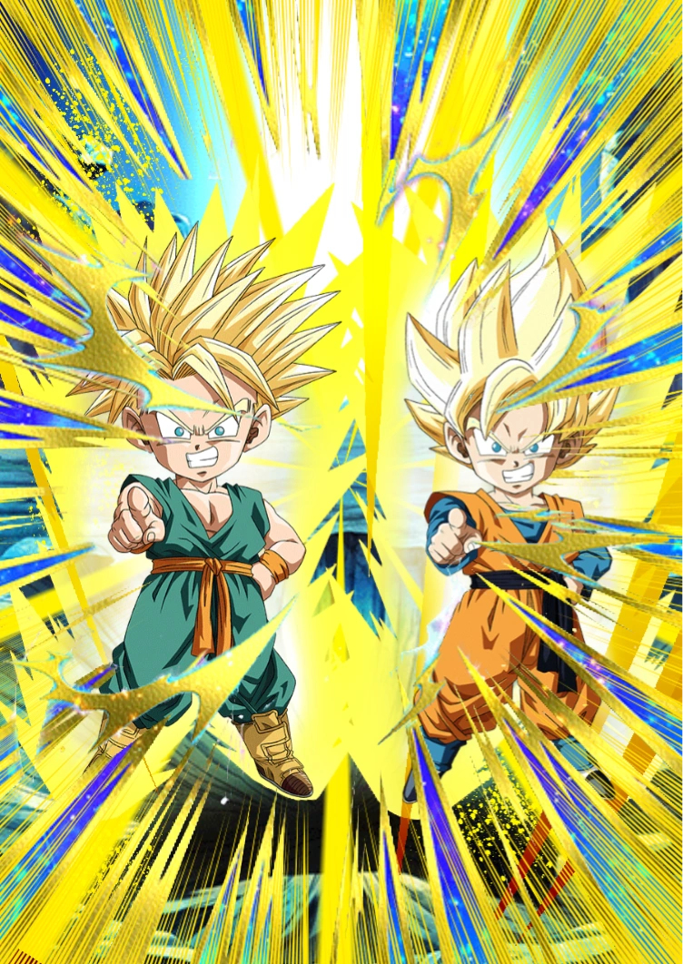 Miraculous Tag Team Super Saiyan Goten and Super Saiyan Trunks | DB ...
