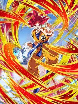 Magnificent Fire Super Saiyan God Goku | DB-Dokfanbattle Wiki | Fandom