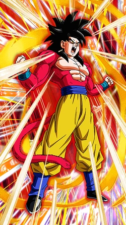 Blazing Explosion Super Saiyan 4 Goku | DB-Dokfanbattle Wiki | Fandom