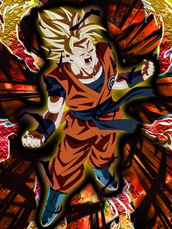 Curse of Evil Attacks Super Saiyan Goku (Corrupted) | DB-Dokfanbattle ...