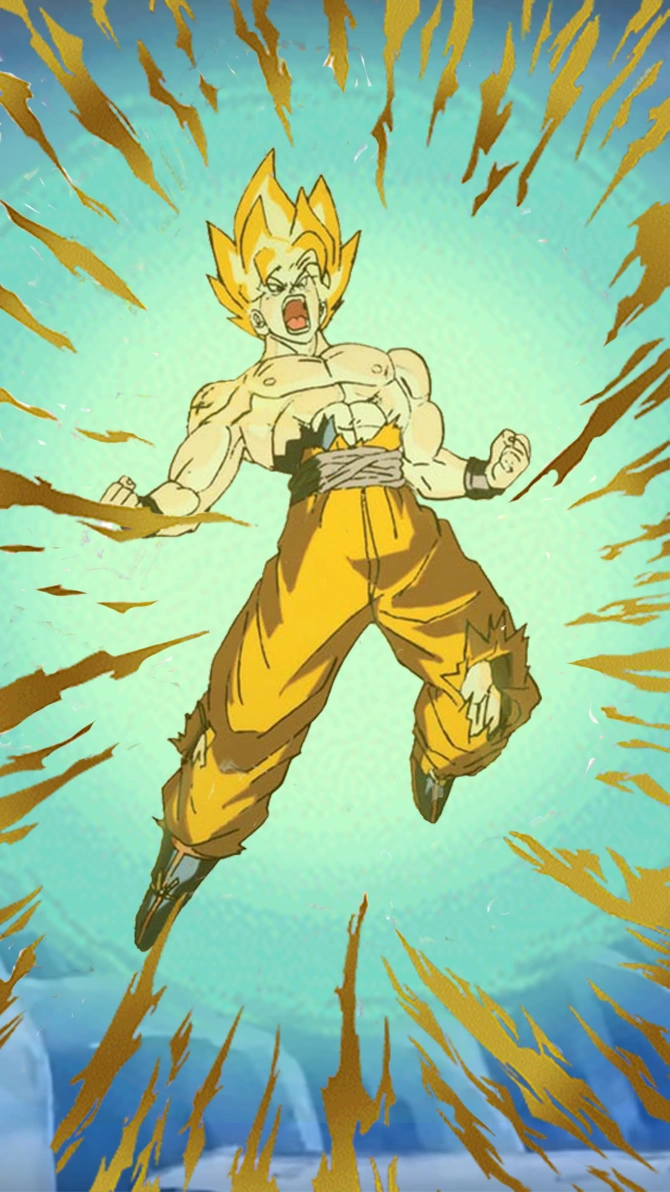 Pure Heart Spirit Bomb - Super Saiyan Goku | DB-Dokfanbattle Wiki | Fandom