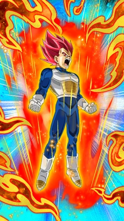 Red Prideful Saiyan Super Saiyan God Vegeta | DB-Dokfanbattle Wiki | Fandom