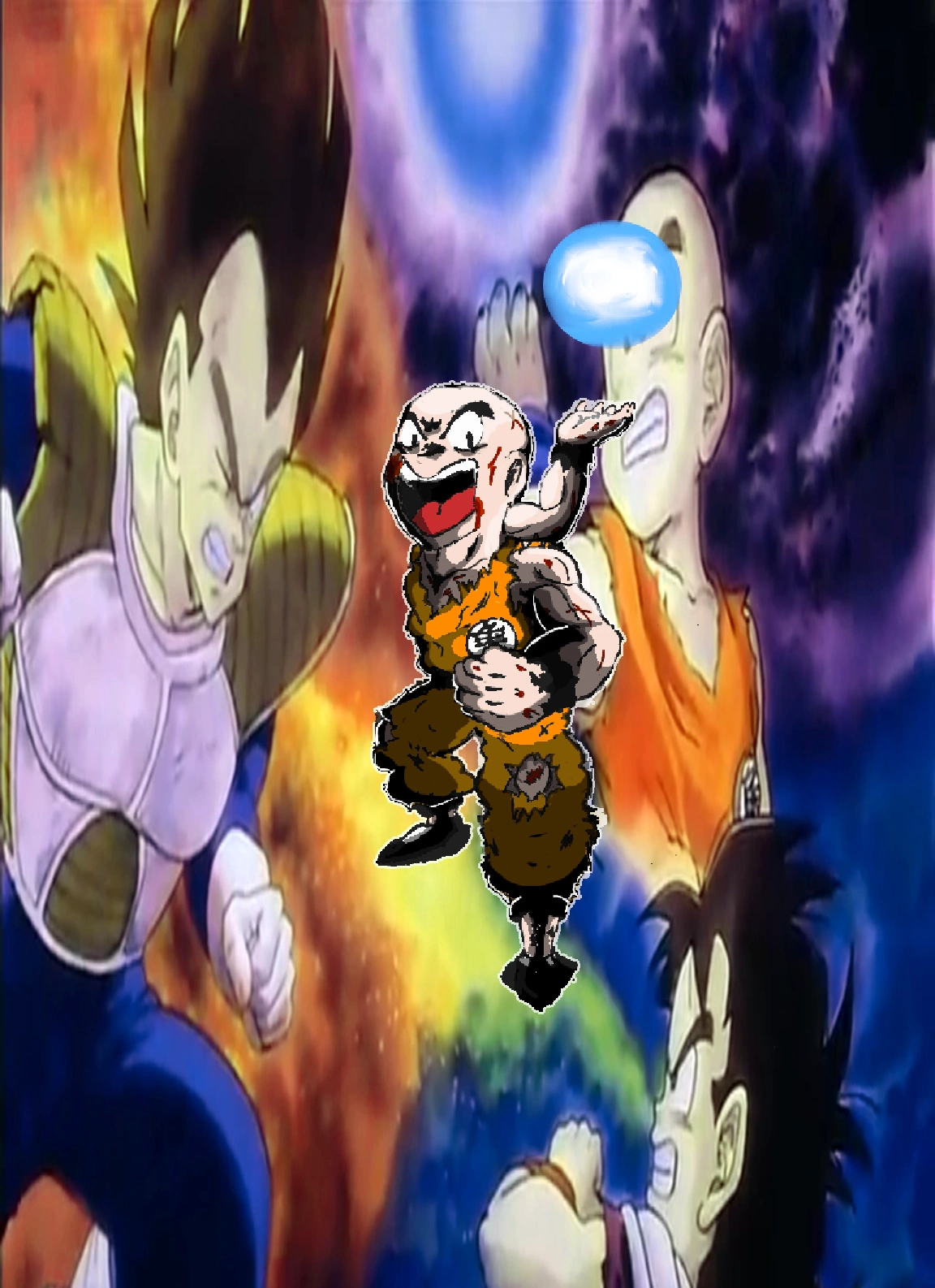 Fusion of Spirits Krillin (WIP) | DB-Dokfanbattle Wiki | Fandom