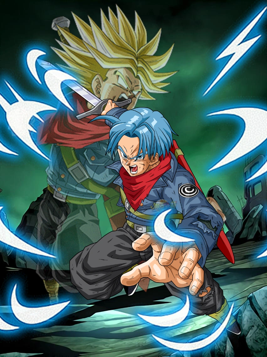 Rage to Save the Future ---- Future Trunks | DB-Dokfanbattle Wiki | Fandom