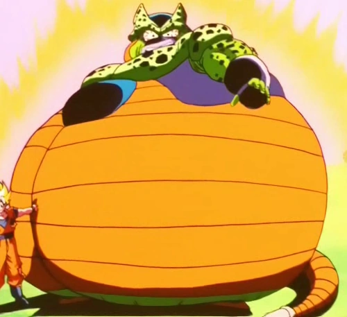 Image - Semi-Perfect Cell (explosion form).png | Dragon Ball Power ...