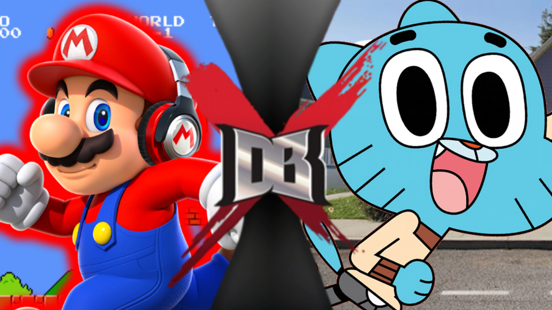 Mario vs. Gumball | DBX Fanon Wikia | Fandom