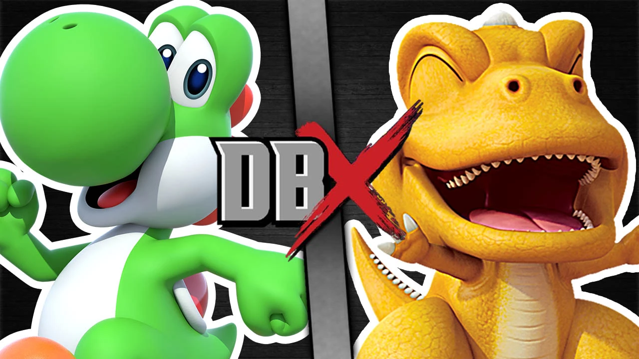 Yoshi Vs Gon The Dinosaur | DBX Fanon Wikia | Fandom
