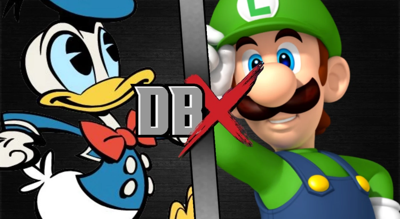 Donald Duck vs Luigi | DBX Fanon Wikia | Fandom