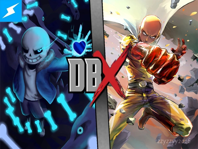 Sans vs. Saitama | DBX Fanon Wikia | Fandom