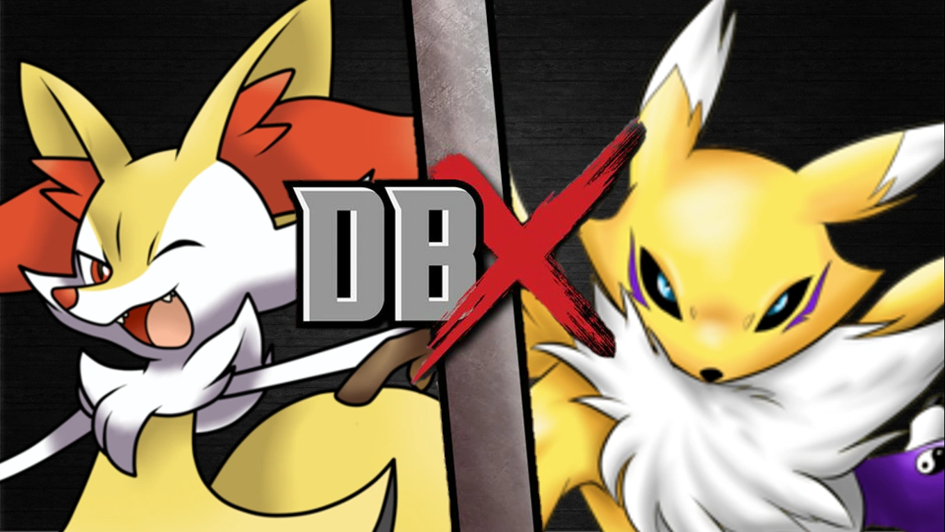 Braixen vs Renamon | DBX Fanon Wikia | Fandom