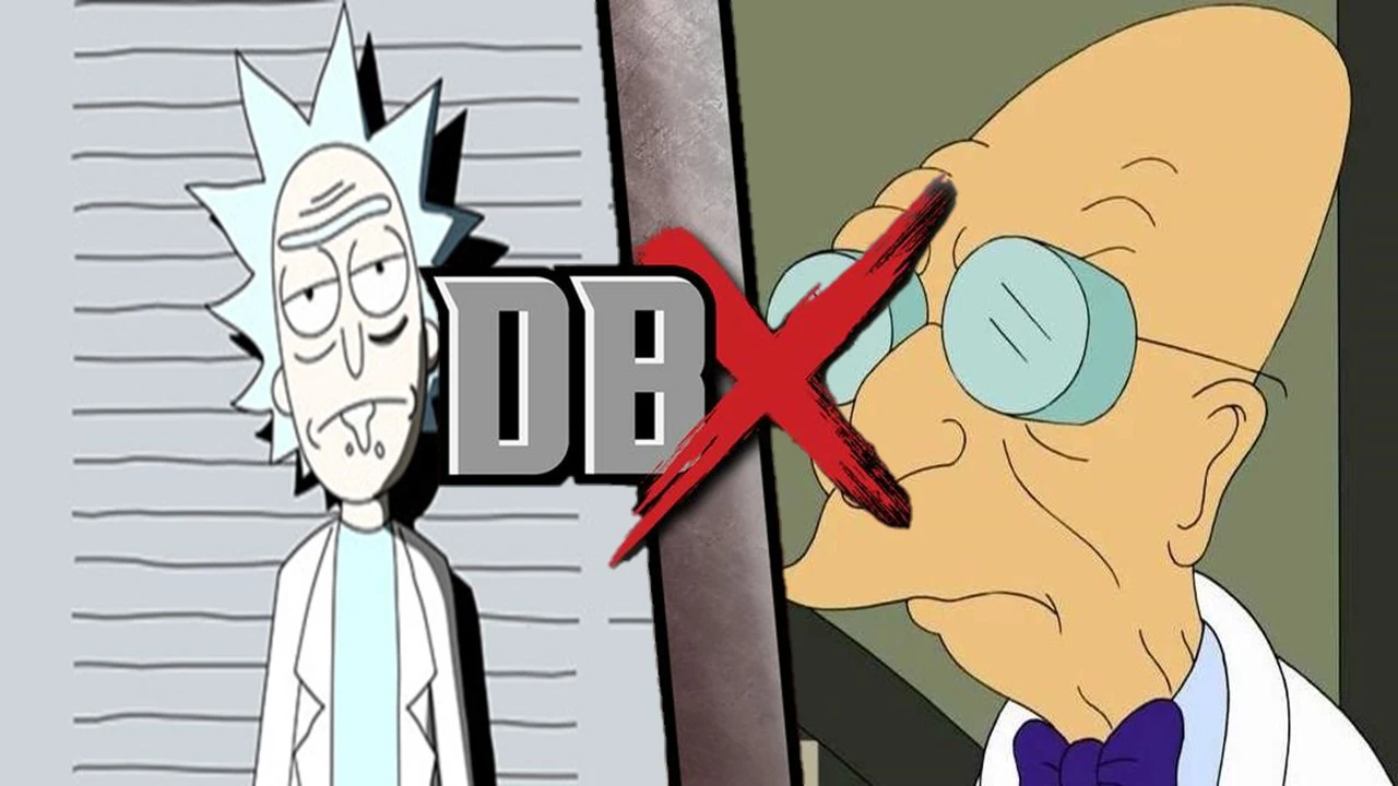 Rick Sanchez vs Professor Farnsworth | DBX Fanon Wikia | Fandom