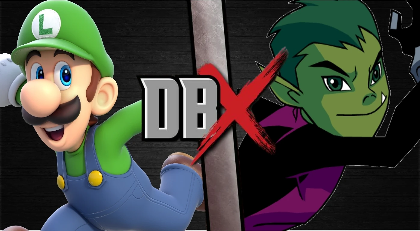 Luigi vs Beast Boy | DBX Fanon Wikia | Fandom