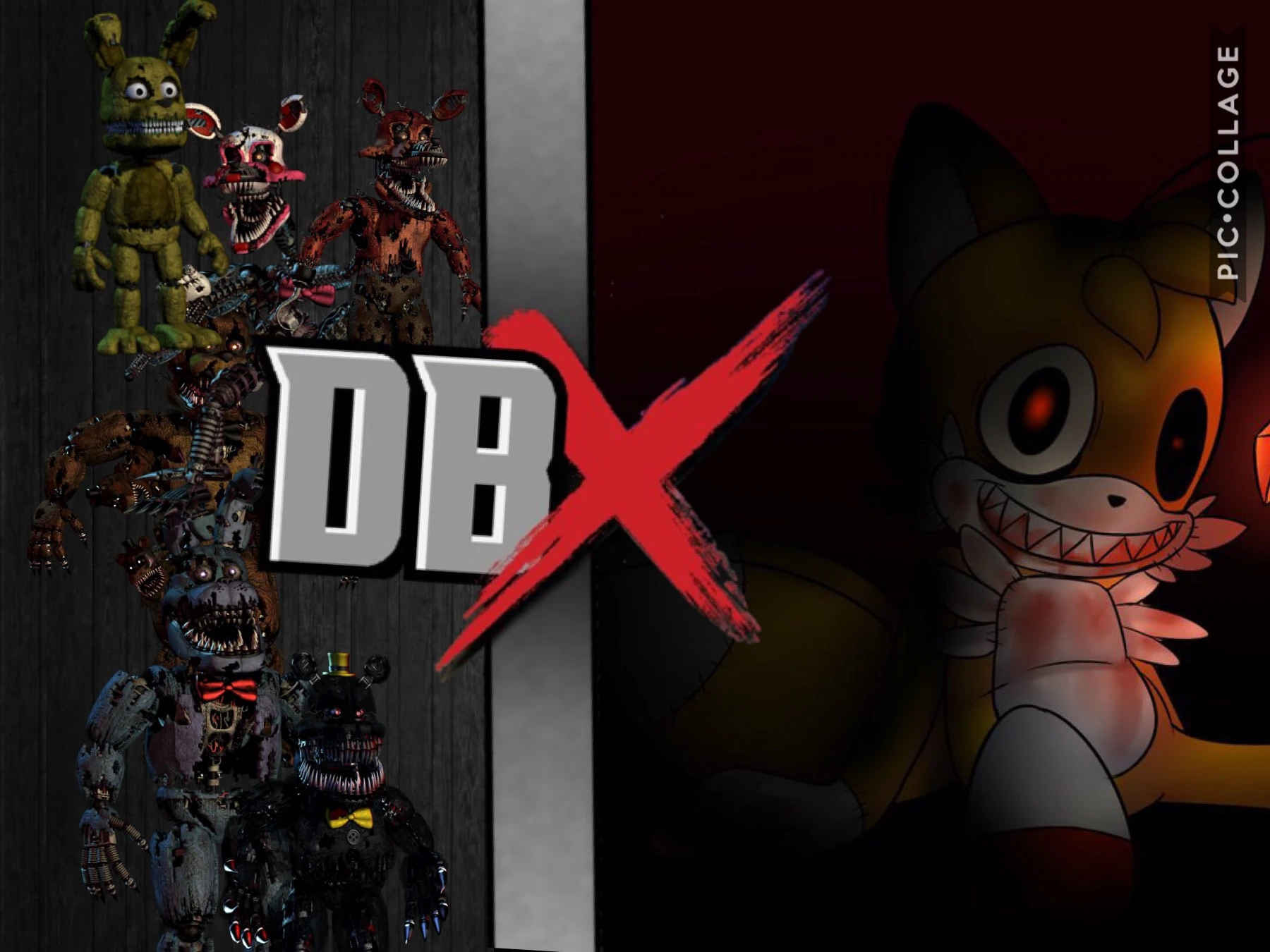 Tails Doll vs. Nightmares from FNAF 4 | DBX Fanon Wikia | Fandom