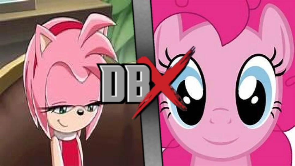 Amy rose vs pinkie pie | DBX Fanon Wikia | Fandom