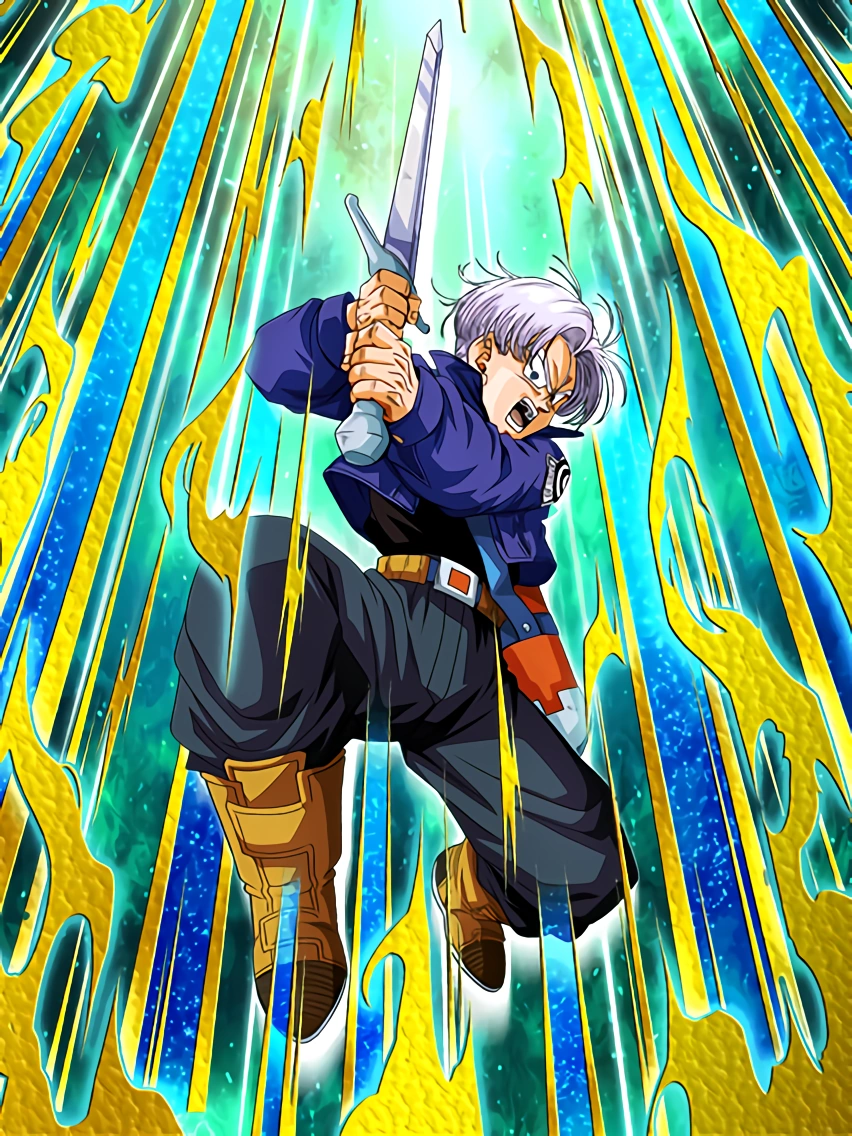 Magnificent Swordsmanship Trunks (Teen) | Dragon Ball Z Dokkan Battle ...