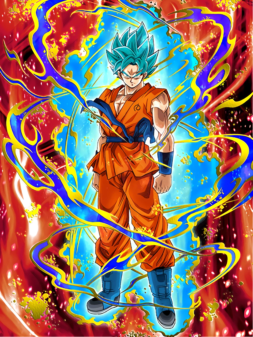 Dbz Goku Super Saiyan God A God Evolved Super Saiyan God SS Goku