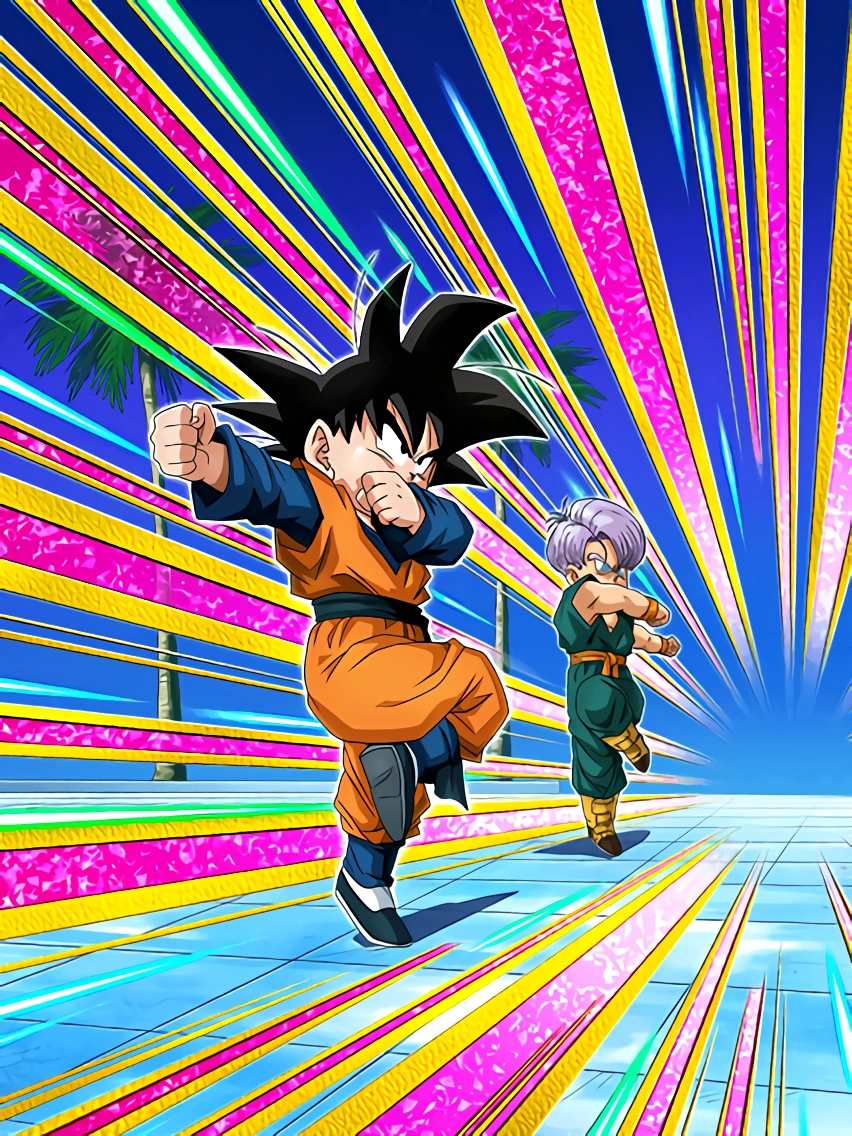 From Father to Son Goten (Kid) | Dragon Ball Z Dokkan Battle Wiki | Fandom