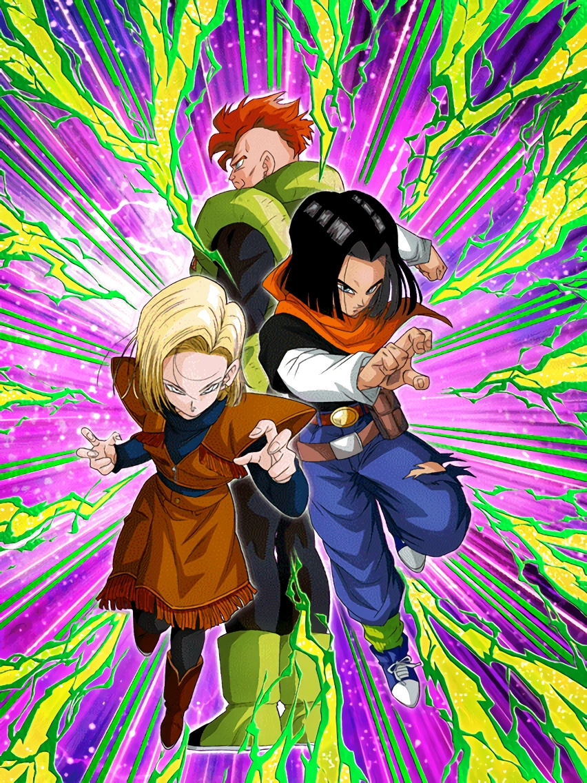 Infinite Energy Assault Androids #17 & #18 | Dragon Ball Z Dokkan ...