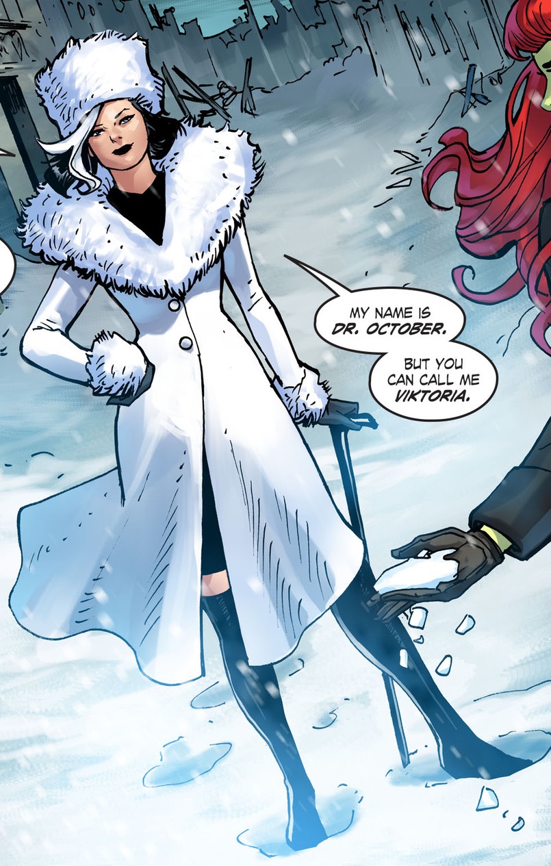 Dr October Dc Bombshells Wikia Fandom Powered By Wikia